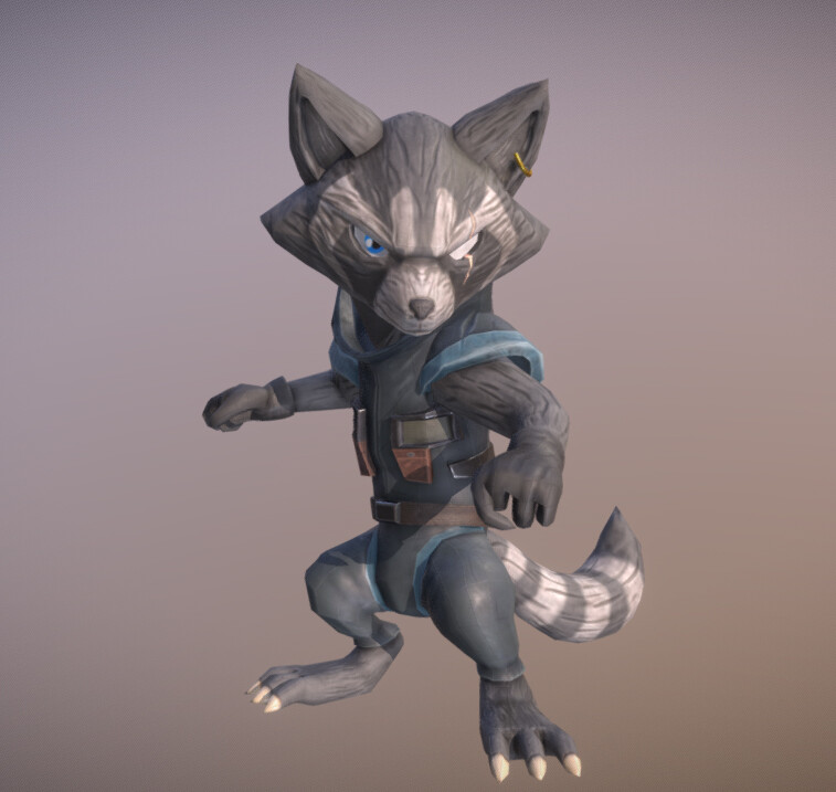 ArtStation - Rocket Raccoon