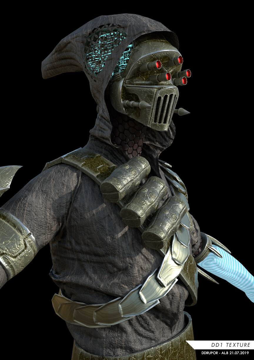 ArtStation - DD1Game Character 2019