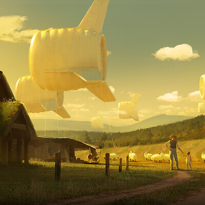 ArtStation - The Future Is Bright - Atomhawk Solarpunk Contest Grand ...