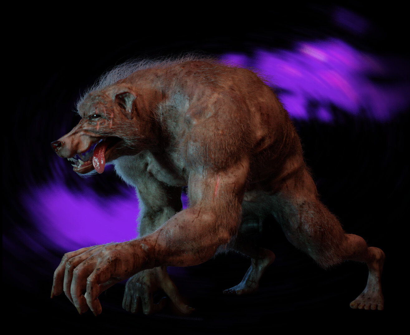 ArtStation - 3D Creature | The Beast