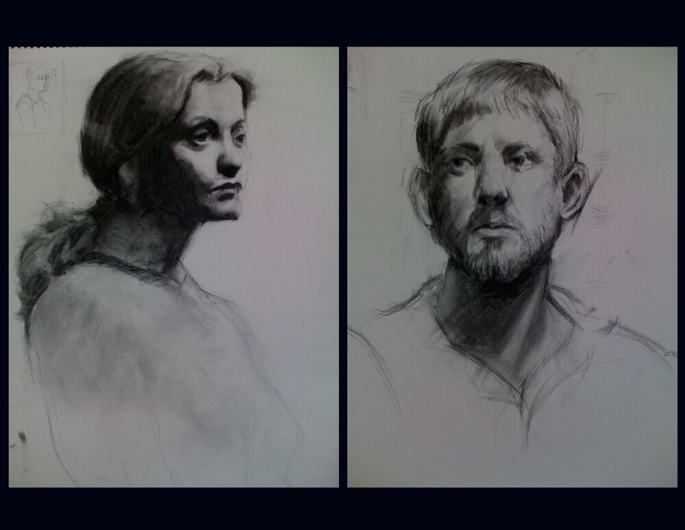 ArtStation - Life Drawings and Portrait Studies