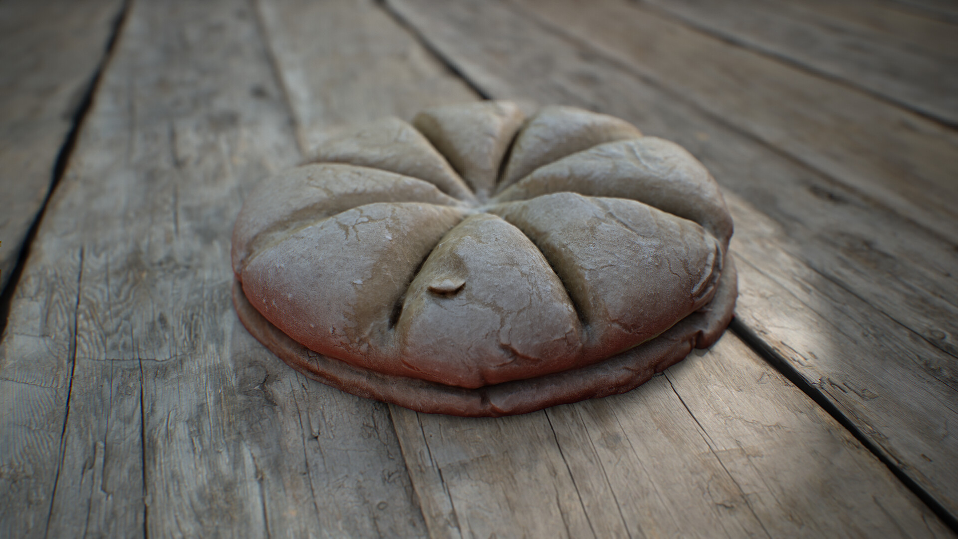 ArtStation - Roman Bread Photogrammetry Study