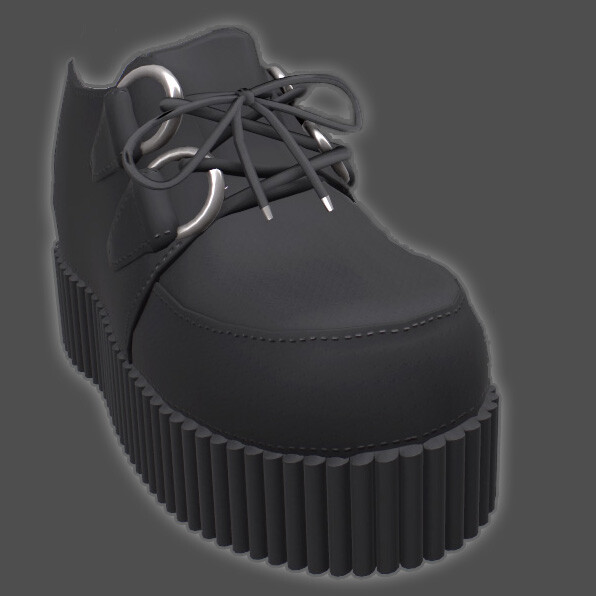 ArtStation - Creeper style shoe