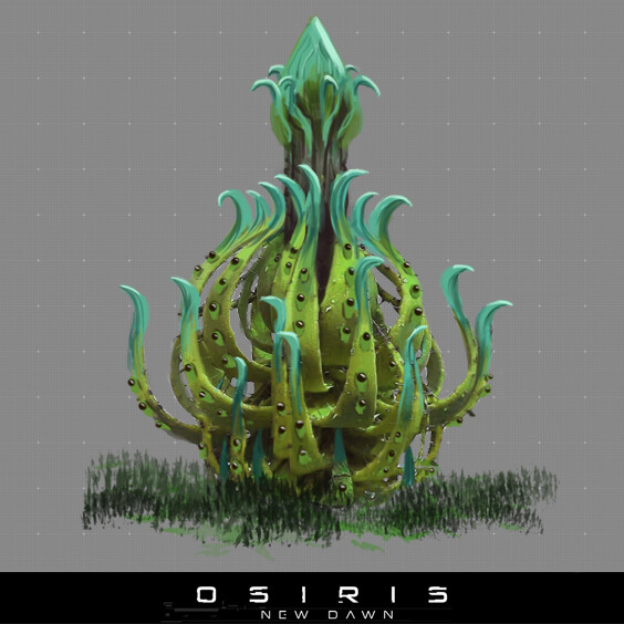ArtStation - Alien Plants 2