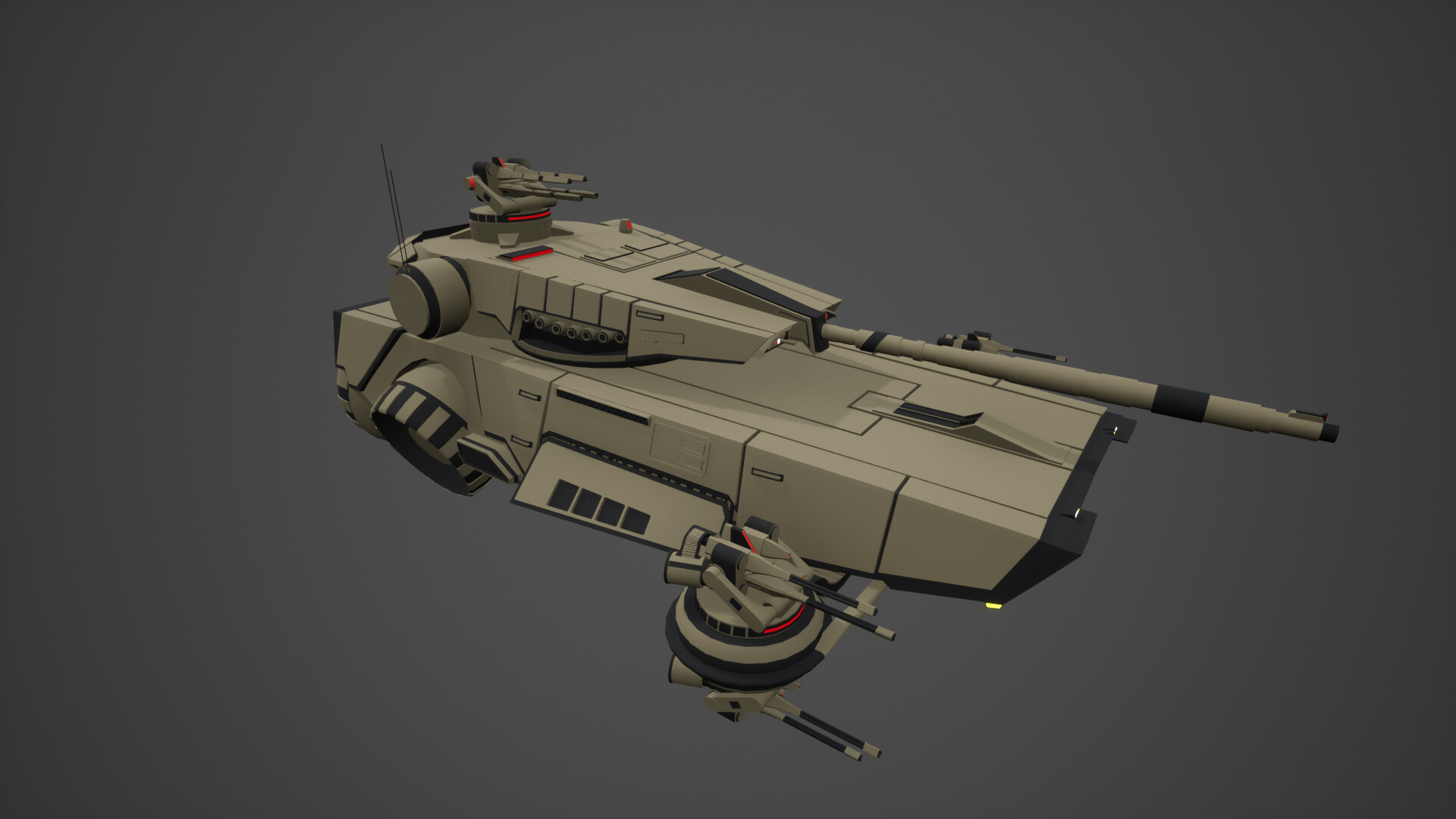 ArtStation - Hover Tank