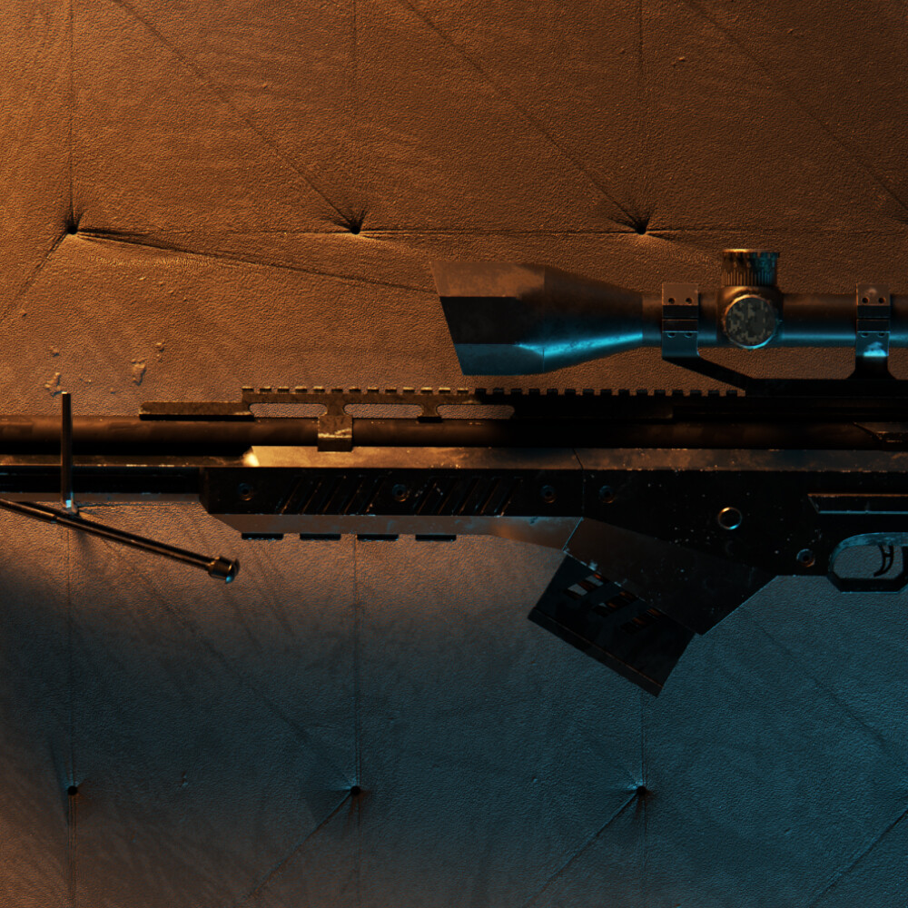 ArtStation - Sniper Rifle