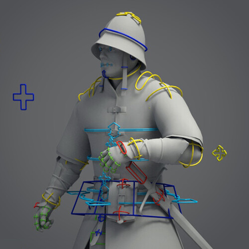 ArtStation - Guard Animation&RIG