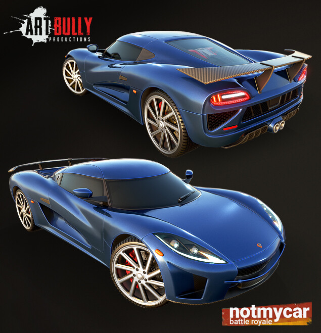 ArtStation - Not My Car - Super Car