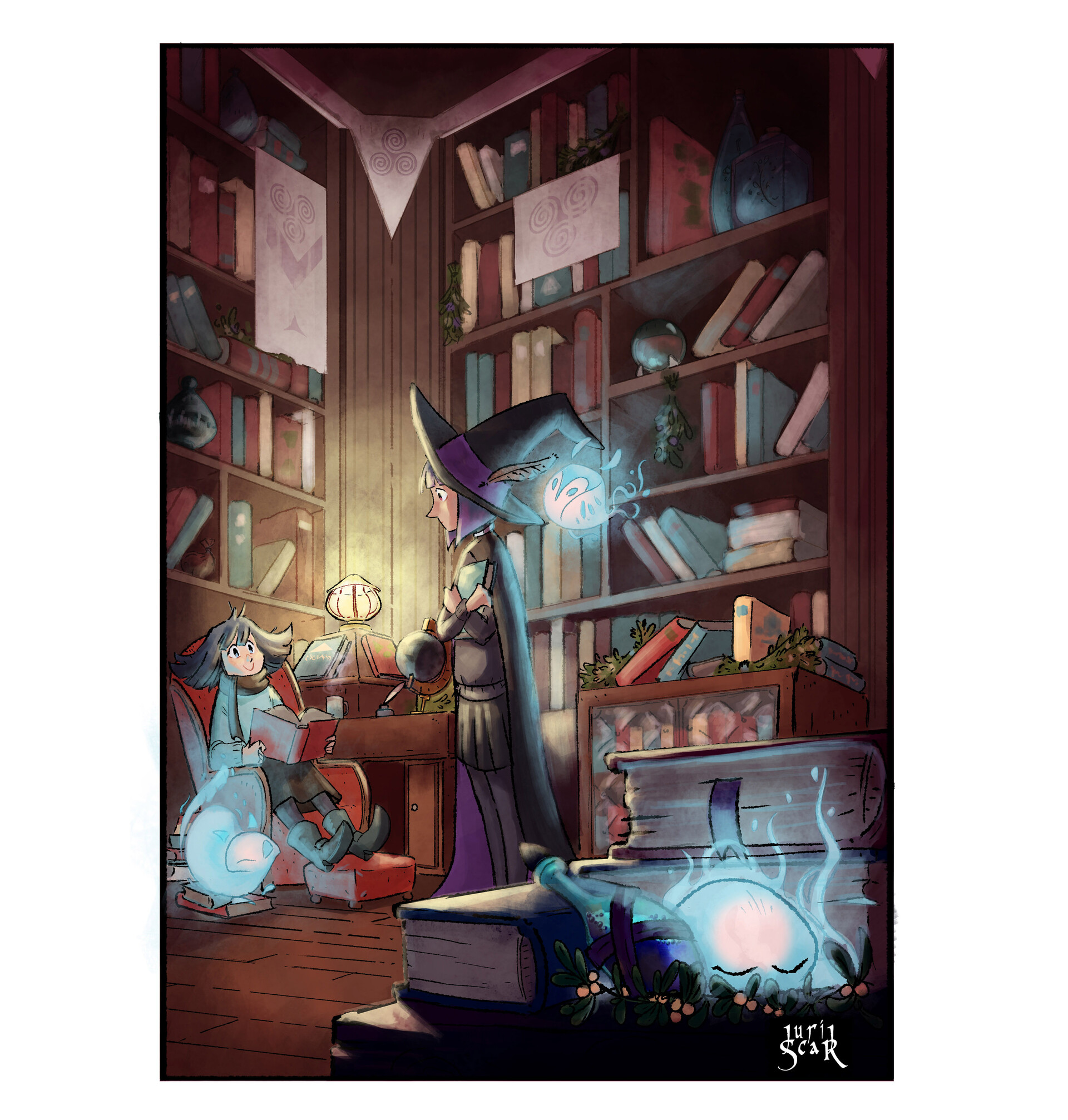 ArtStation - The library