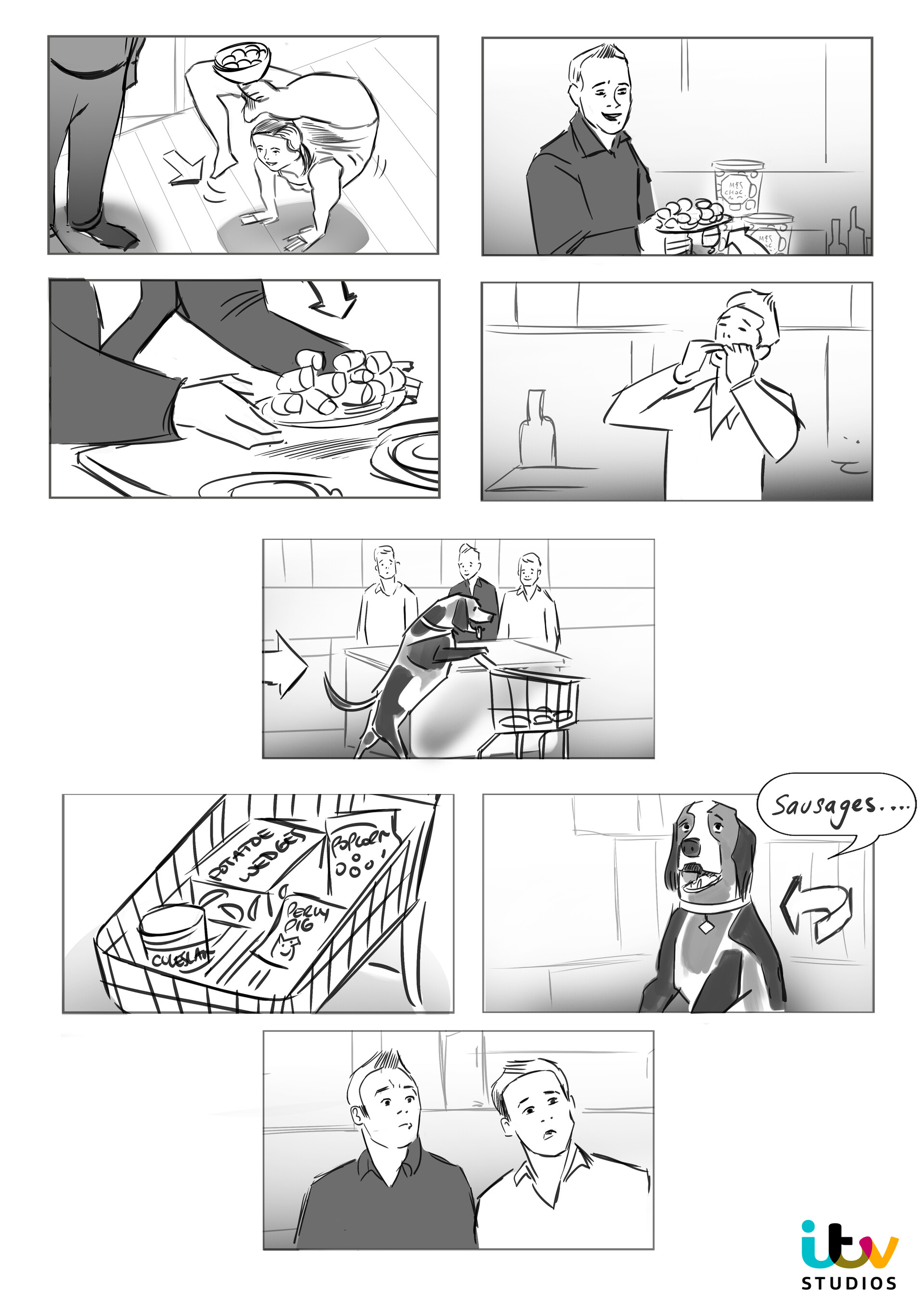 James O'Shea - Ant and Dec BGT M&S for ITV