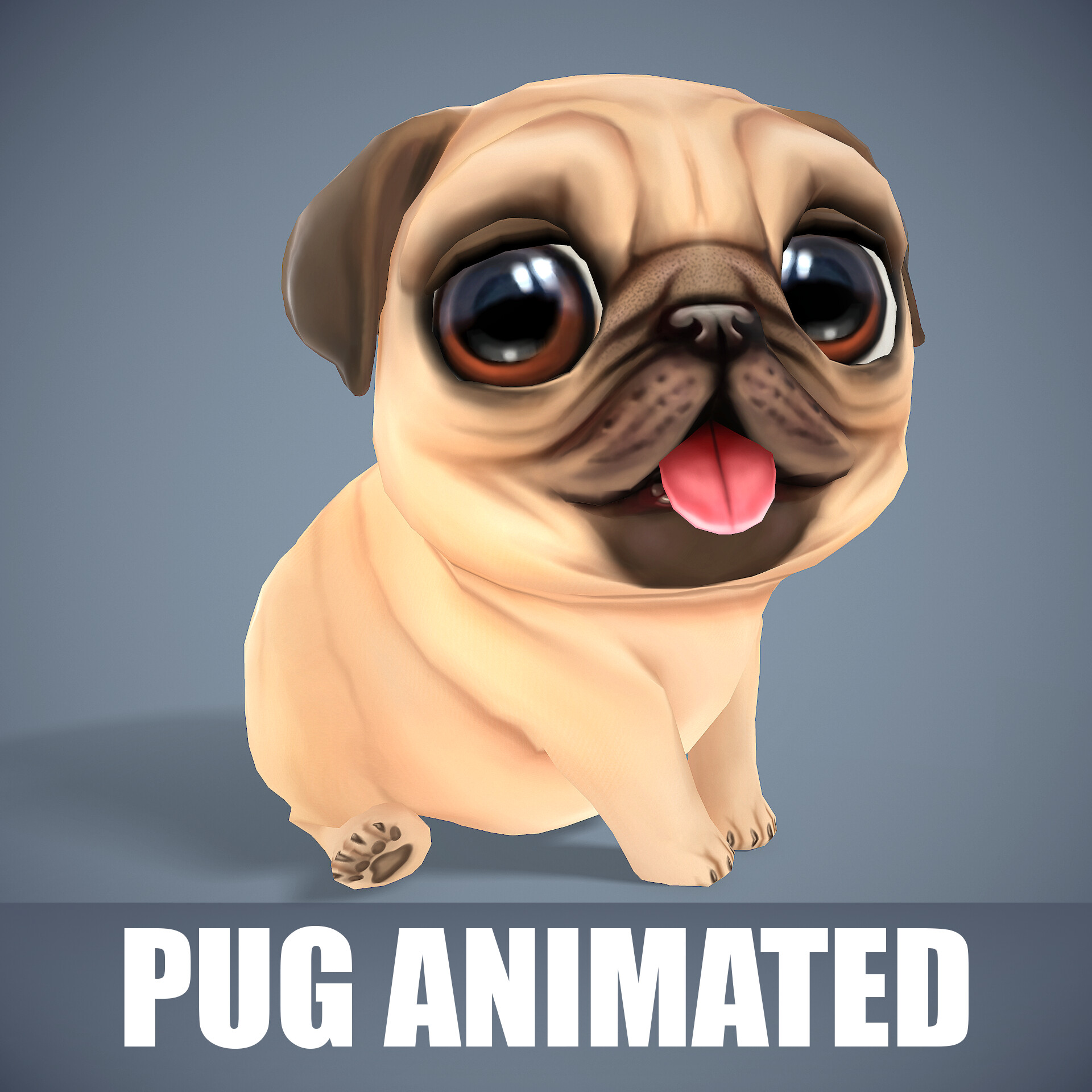 ArtStation - Pug animated