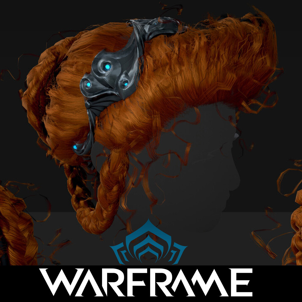 ArtStation - Warframe Operators Hair