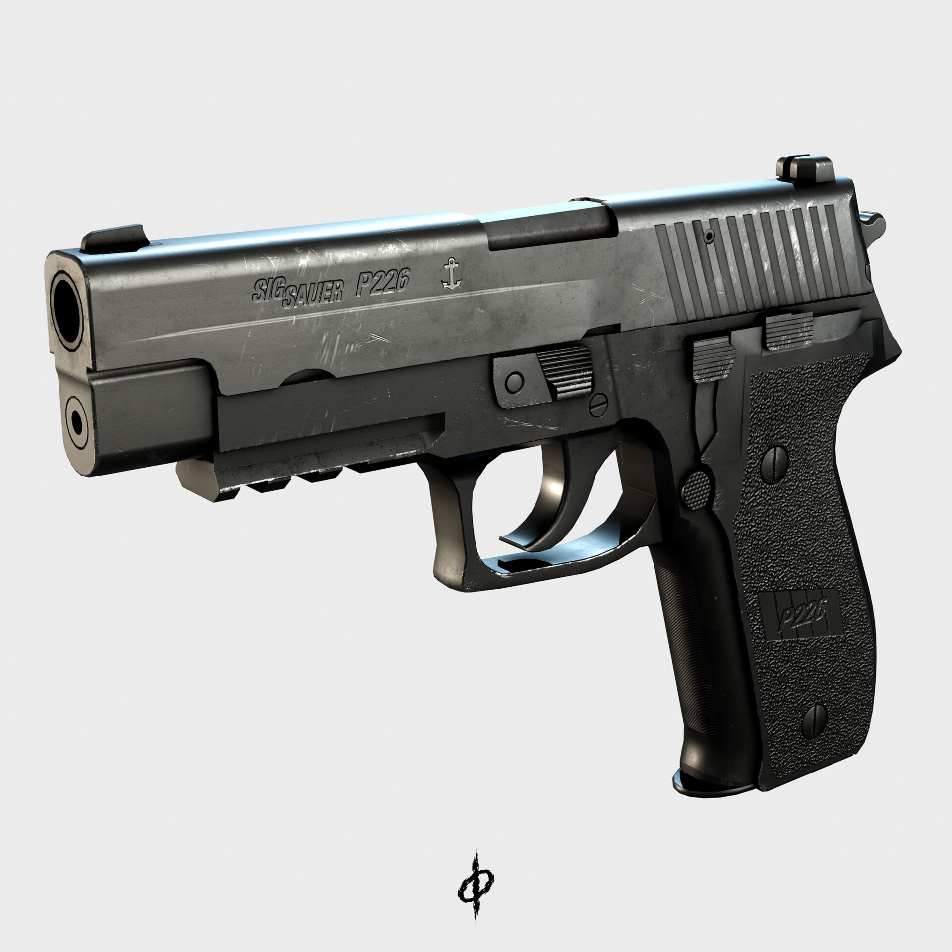 ArtStation - Sig Sauer P226 MK25 Navy