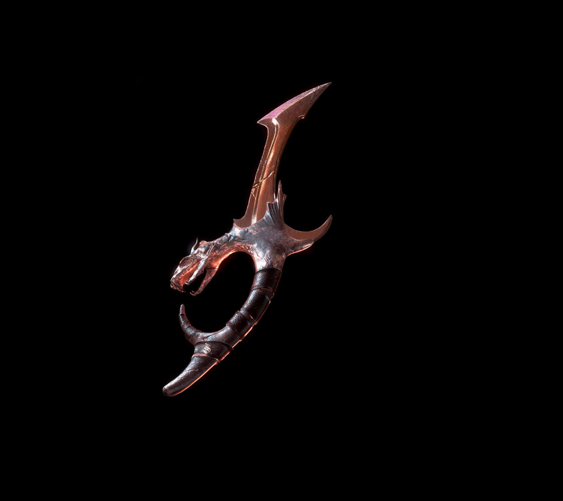 ArtStation - Dagger dragon