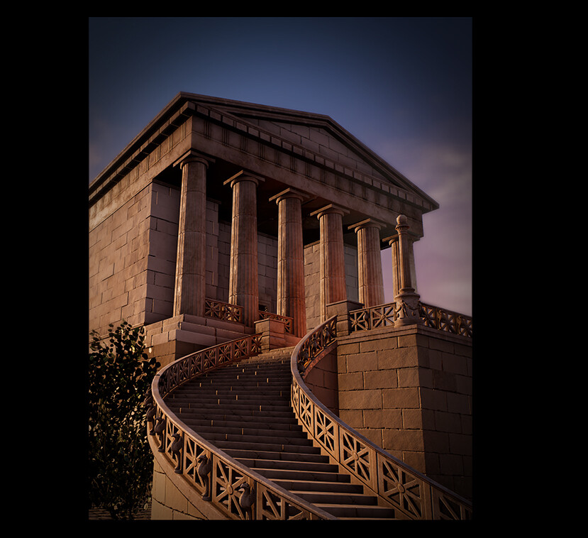 ArtStation - Library of Greece