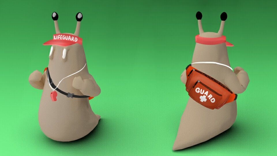 ArtStation - Snail Character