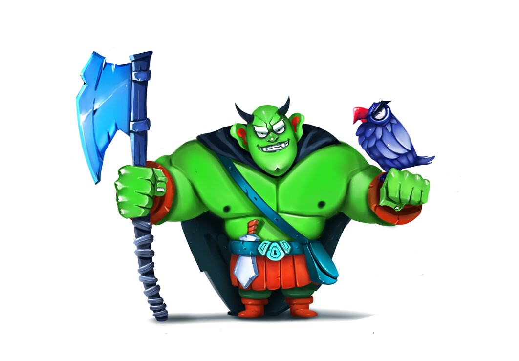 ArtStation - Troll character design