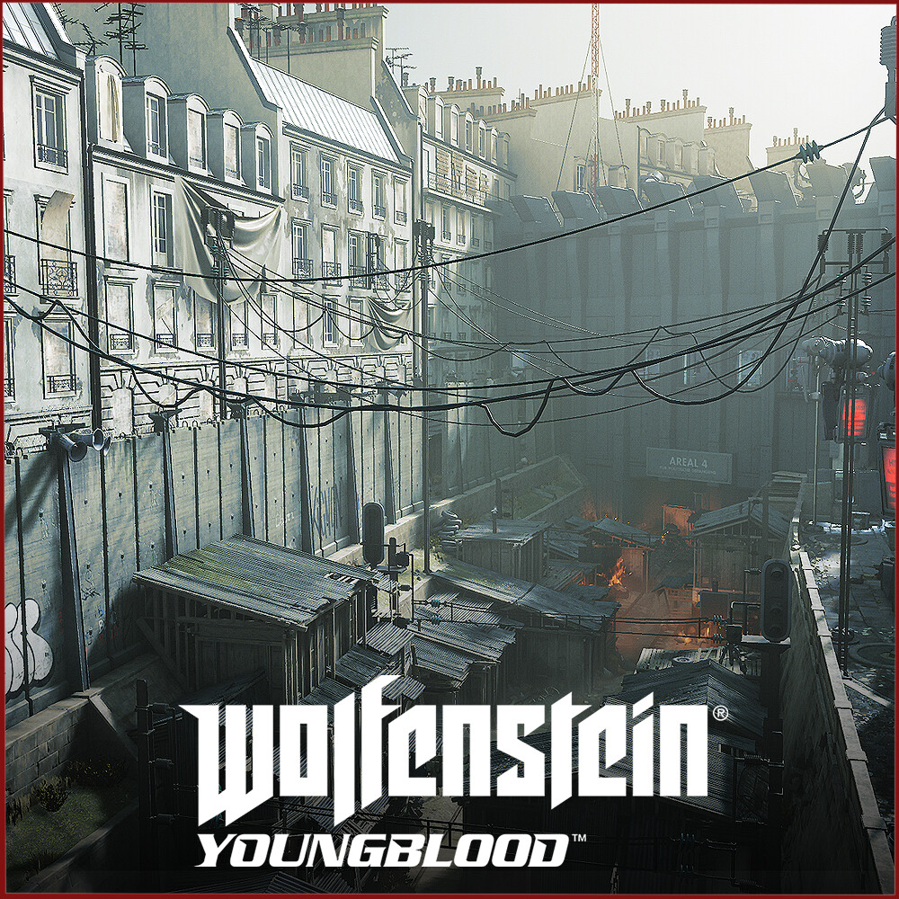 ArtStation - Wolfenstein: Youngblood - Districts