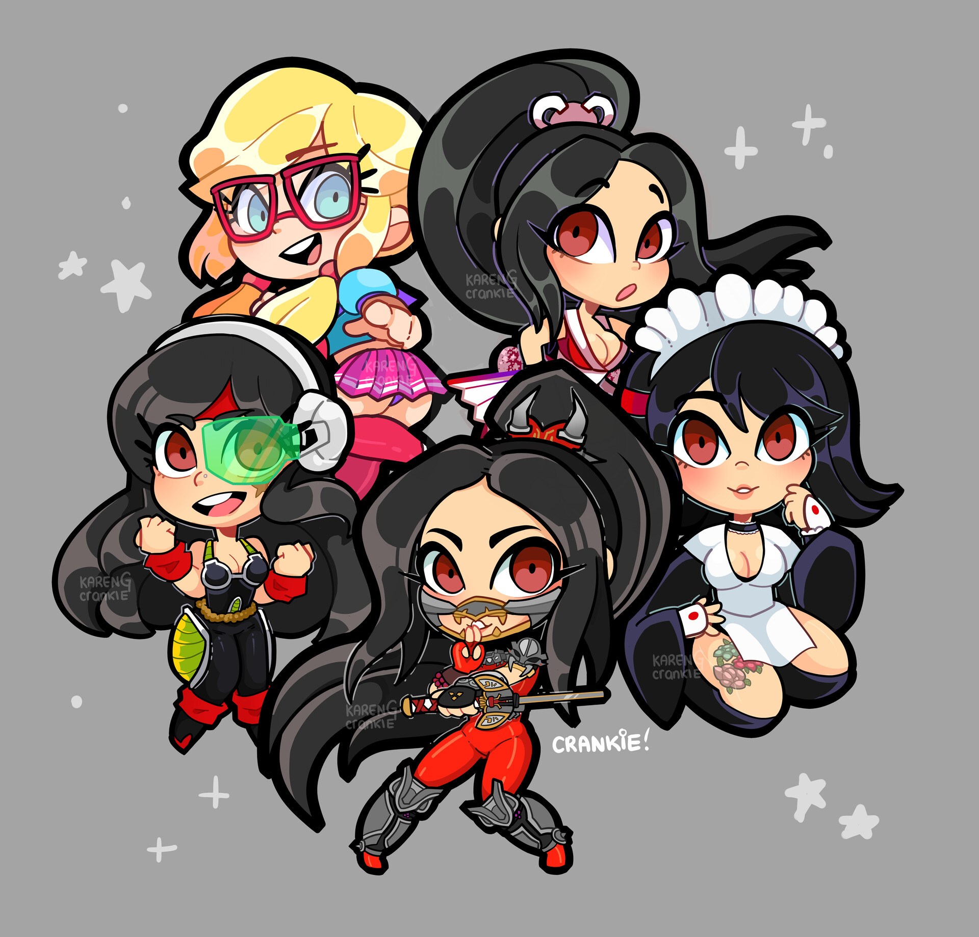 ArtStation - Cosplayers stickers