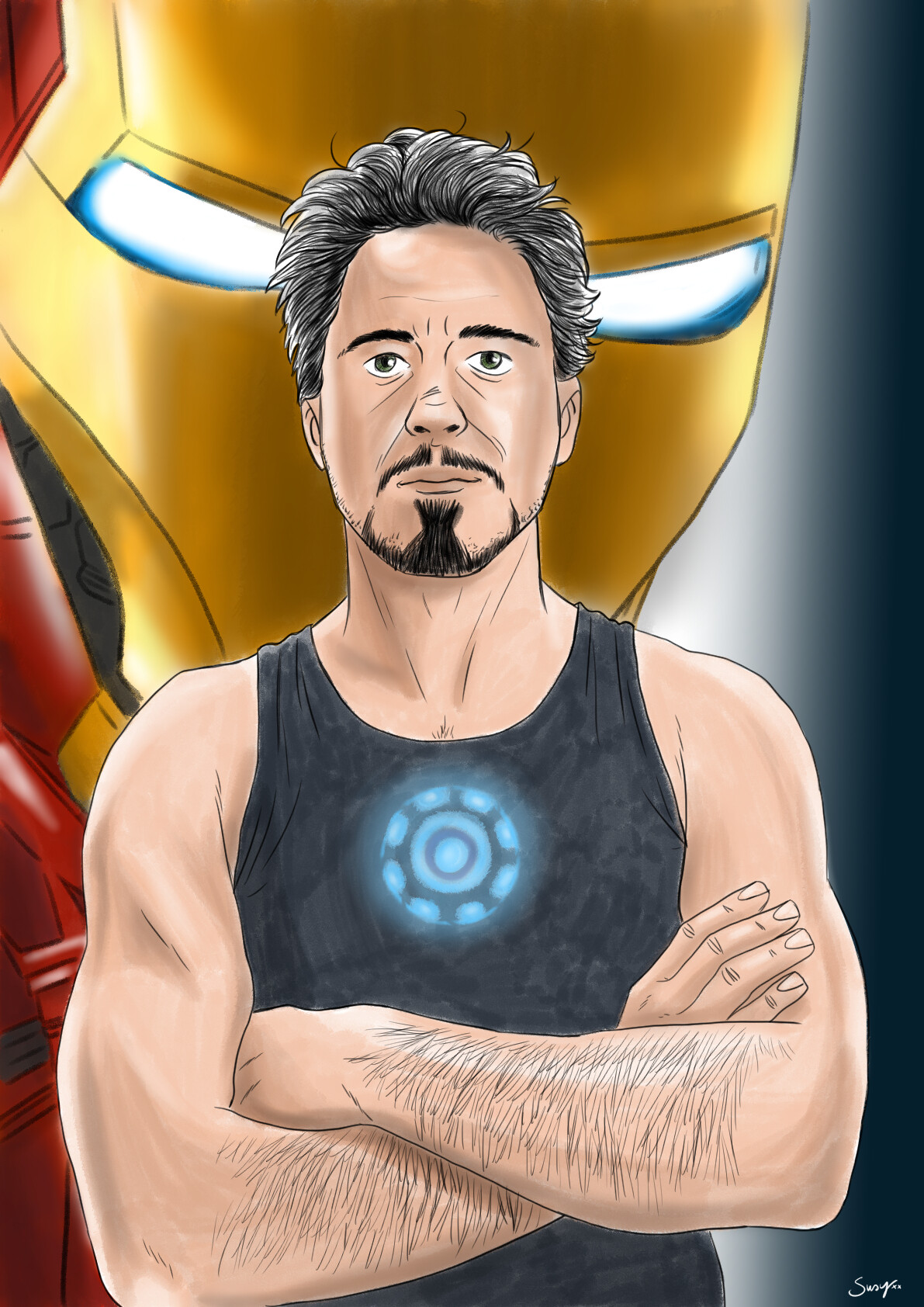 ArtStation - Tony Stark