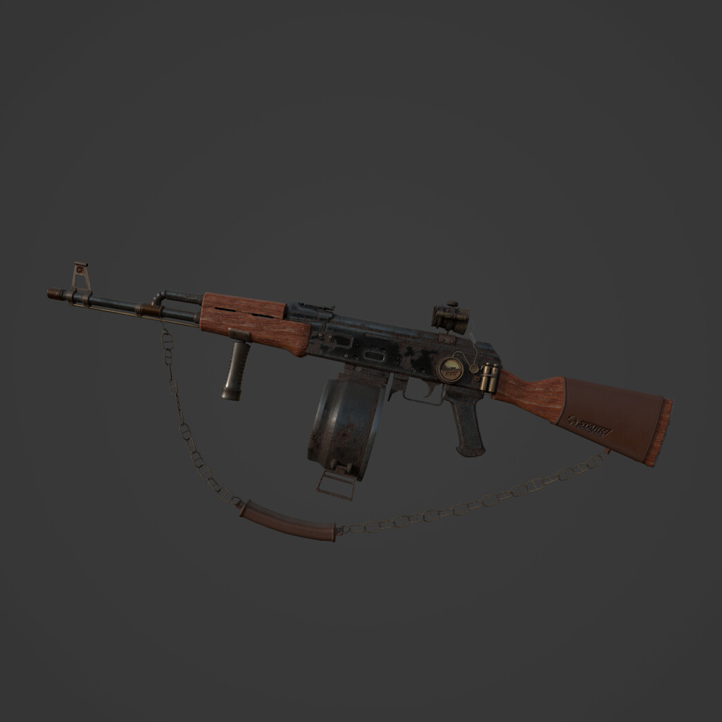 ArtStation - AK 57 GUN