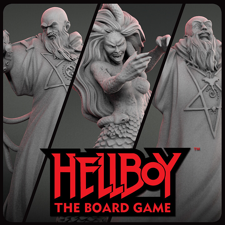 ArtStation - Hellboy bosses