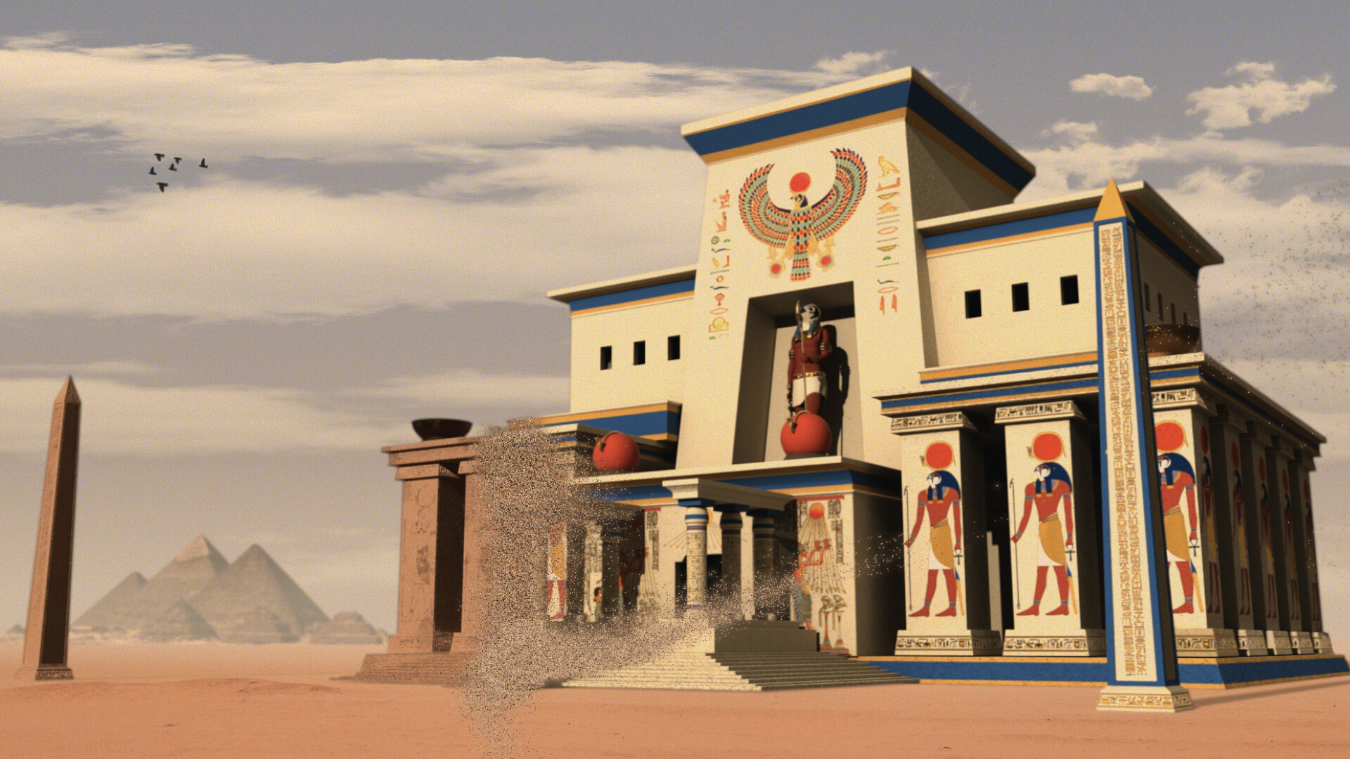 ArtStation - Egyptian Temple