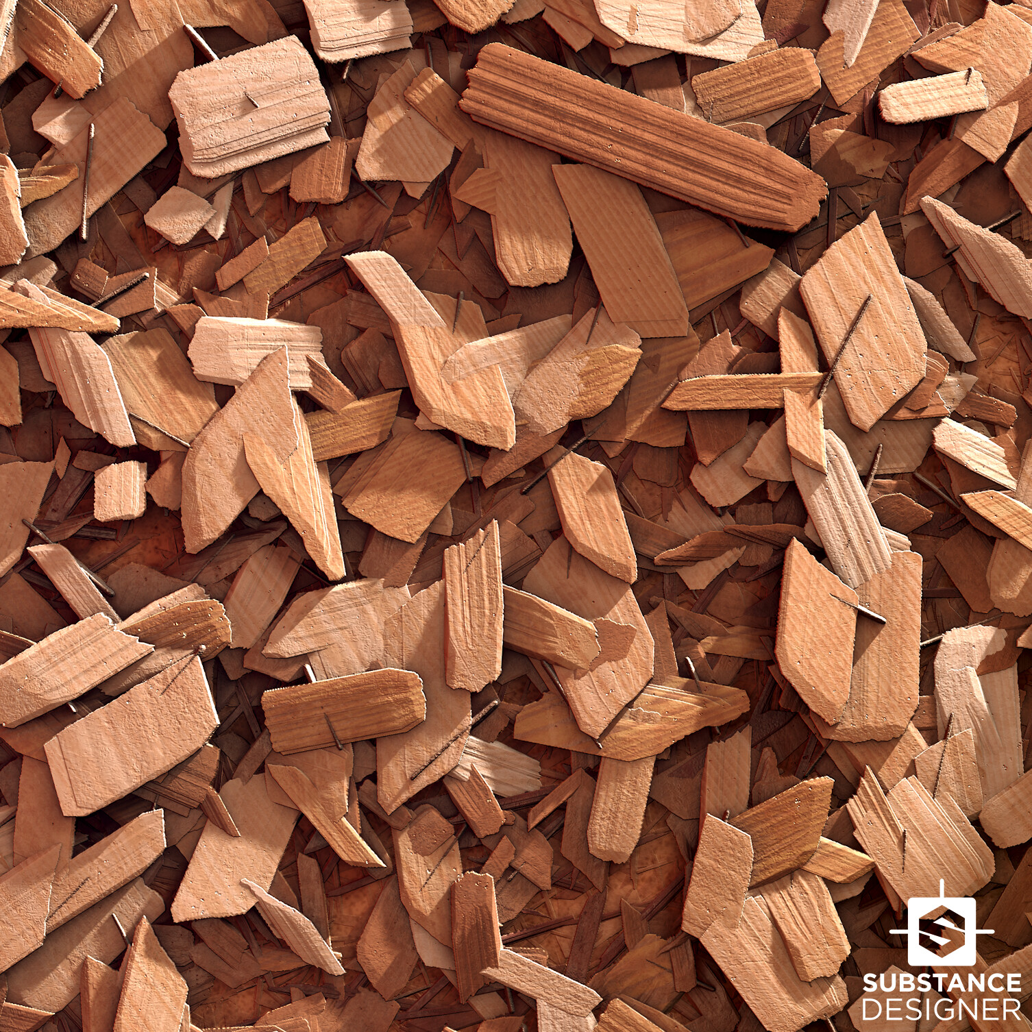 ArtStation - Wood Chips