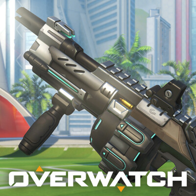 ArtStation - Overwatch Baptiste Spec Ops / Desert Ops Weapon