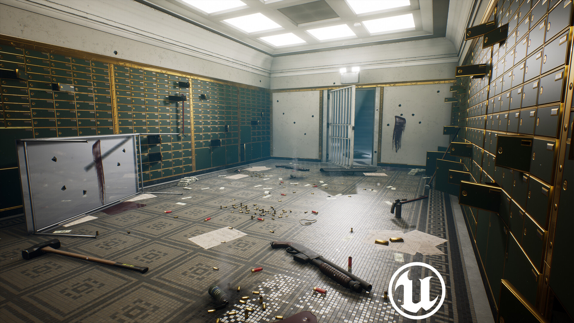 ArtStation - Robbed Vault UE4