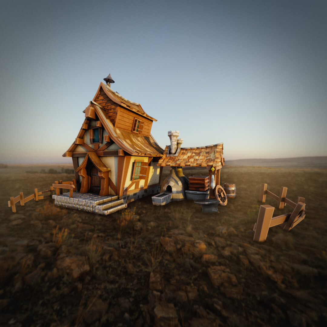 ArtStation - Ironsmith's House