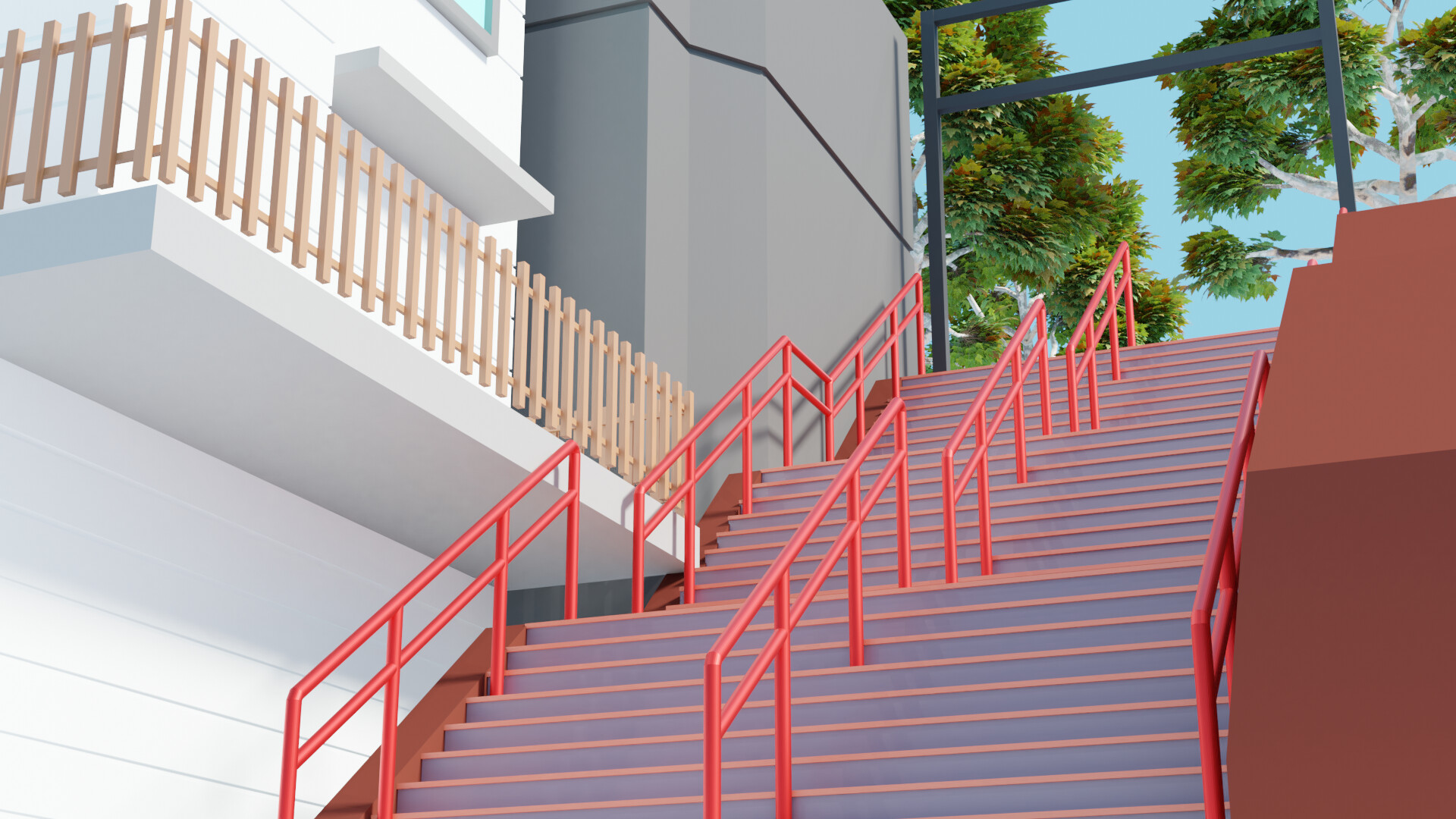 ArtStation - Kimi no nawa (Your name) 3D Enviroment