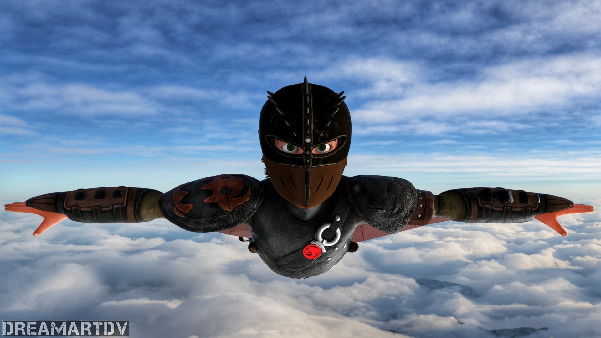 ArtStation - Hiccup flight