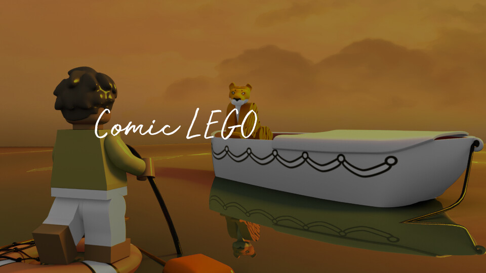 ArtStation - "Life of Pi" - LEGO