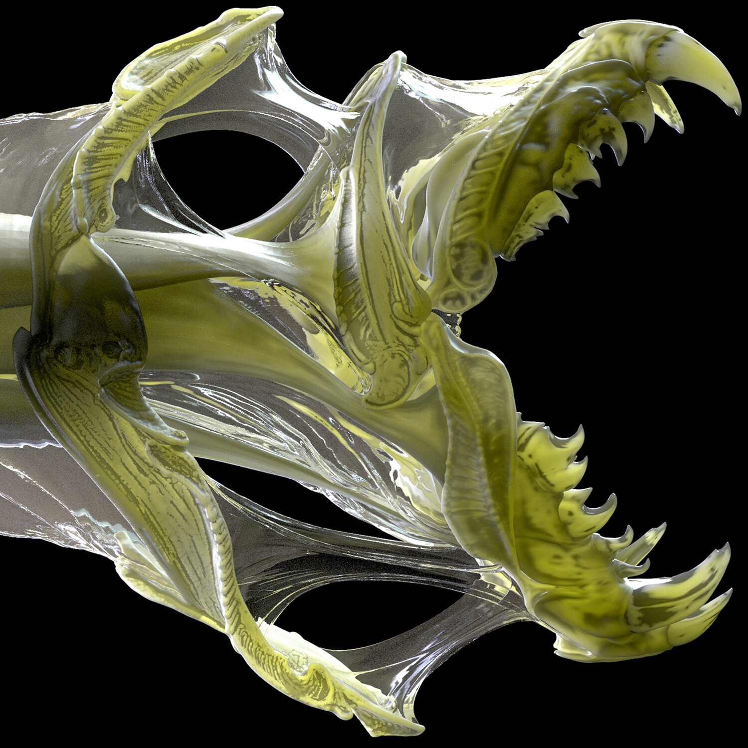 ArtStation - The Demon Fish - Specimen - Mouth