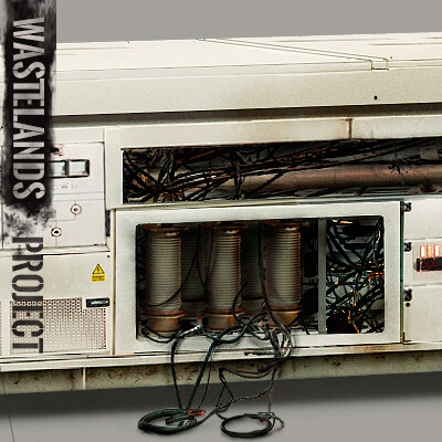 ArtStation - Hacked Power Supply Unit (v4)