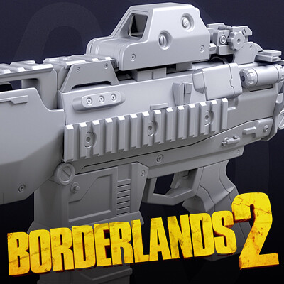 ArtStation - Borderlands 2 Guns + Misc