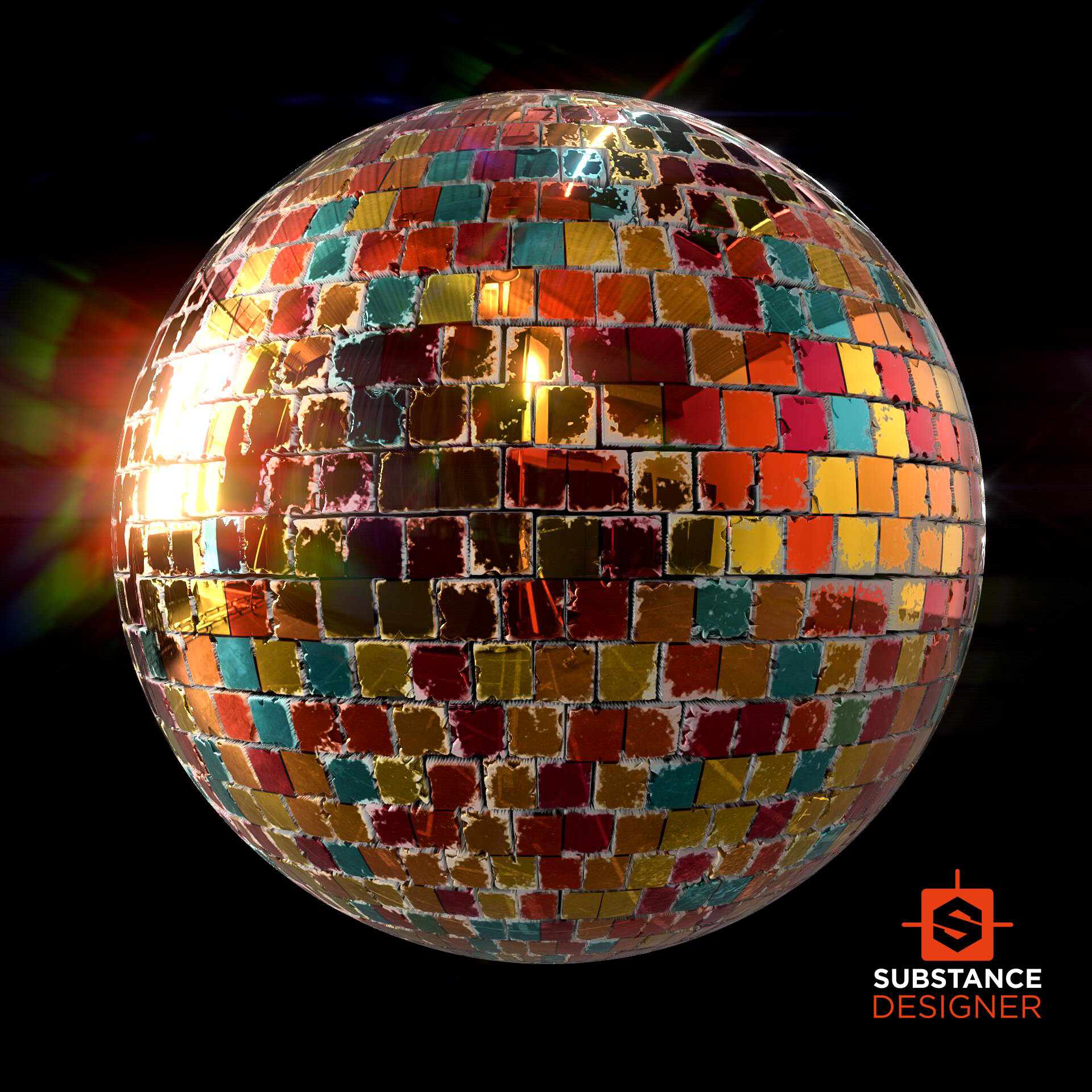 ArtStation - Disco Material - 100% Substance Designer