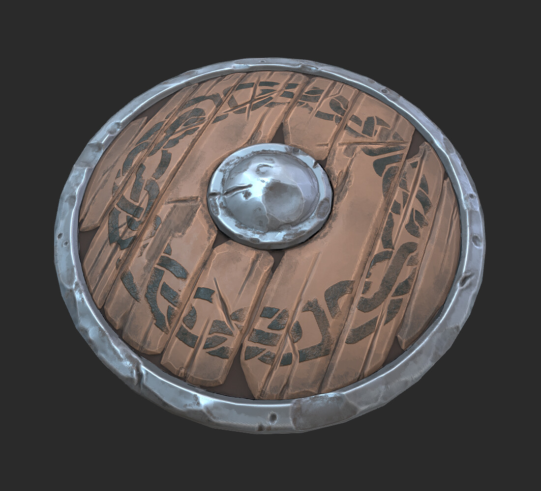 ArtStation - Scandinavian Shield