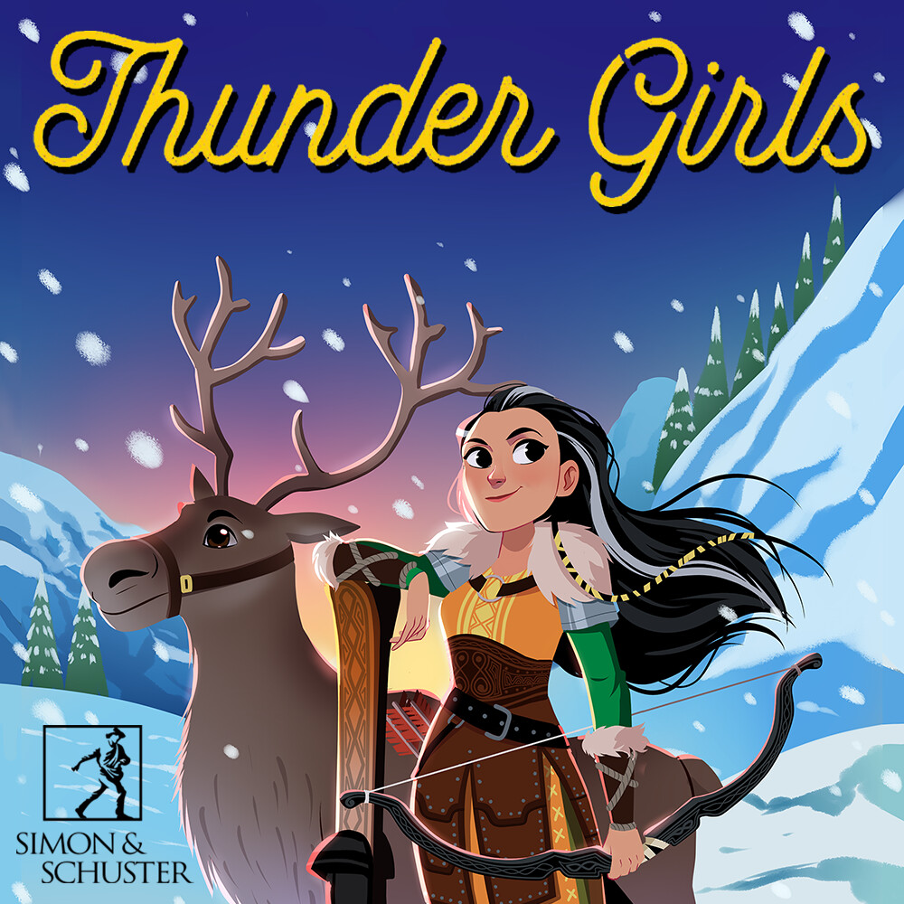 ArtStation - Thunder Girls Cover