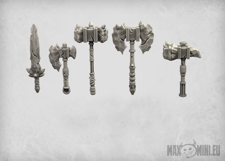 ArtStation - Frost Melee Weapons