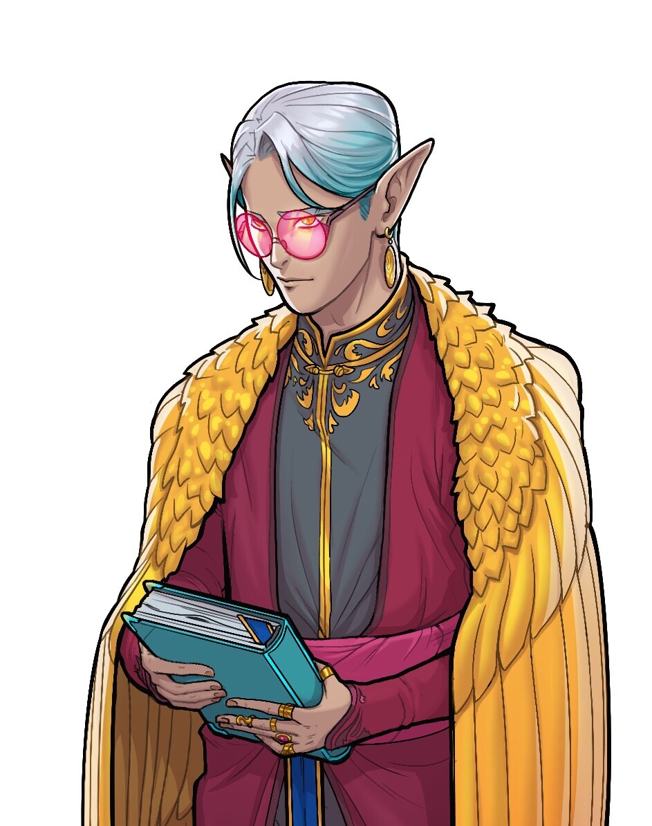 ArtStation - librarian elf