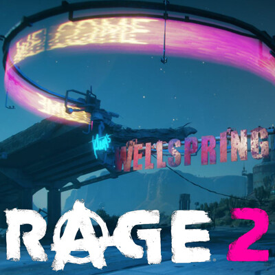 ArtStation - Rage 2 Wellspring Level Art