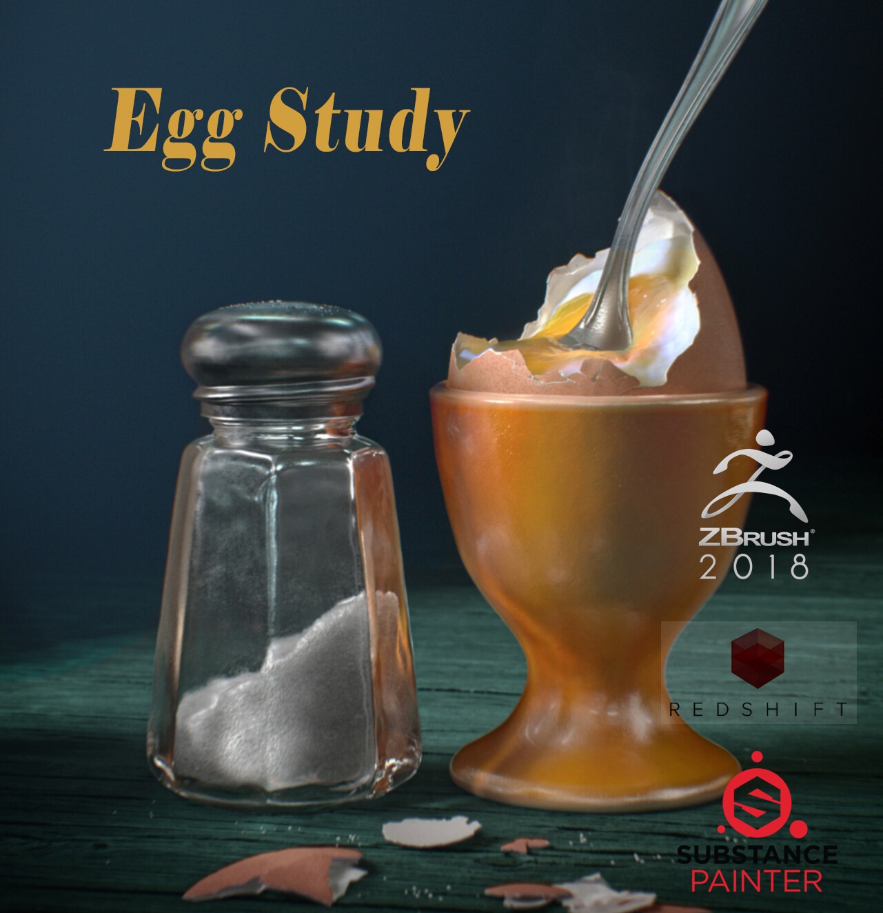 ArtStation - Egg Study