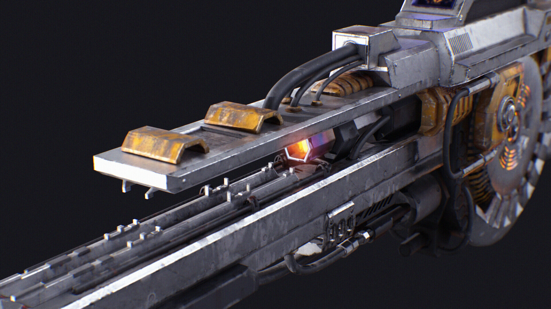 ArtStation - Titan Fall Splitter Rifle