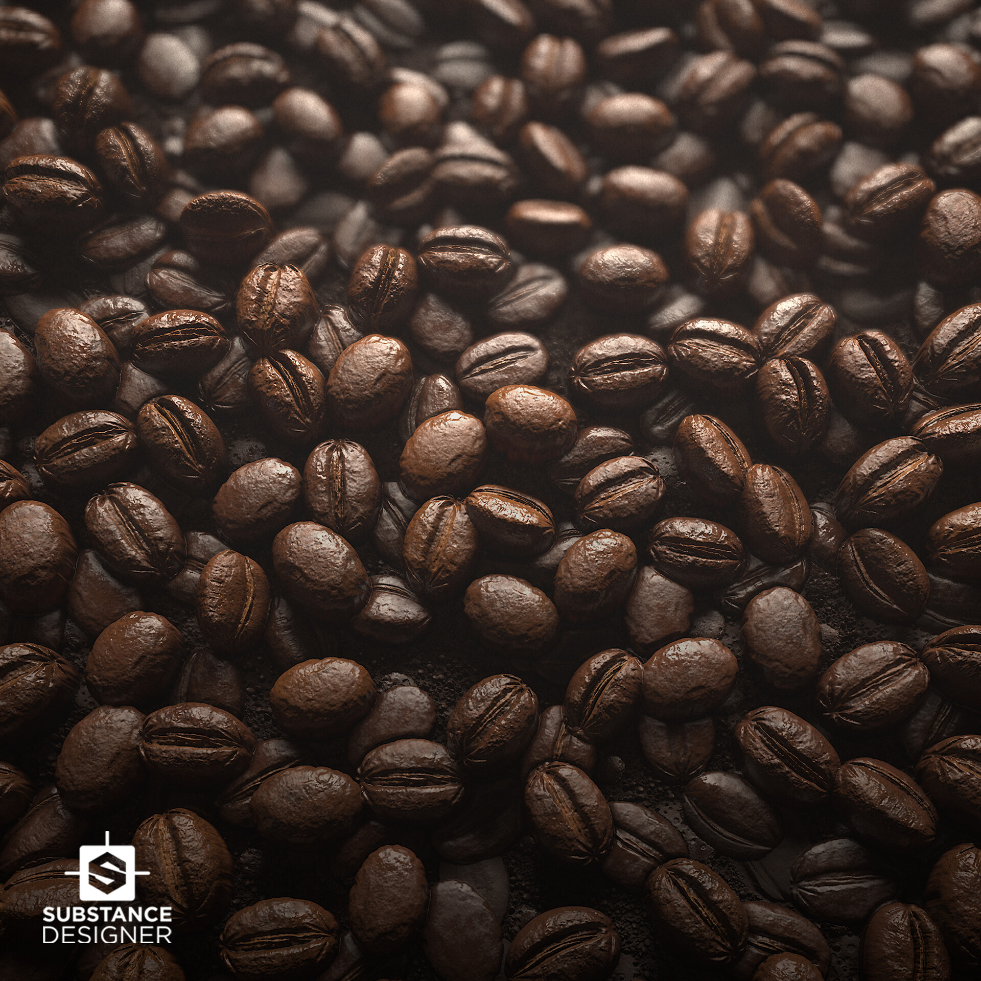 ArtStation - Coffee Bean Material