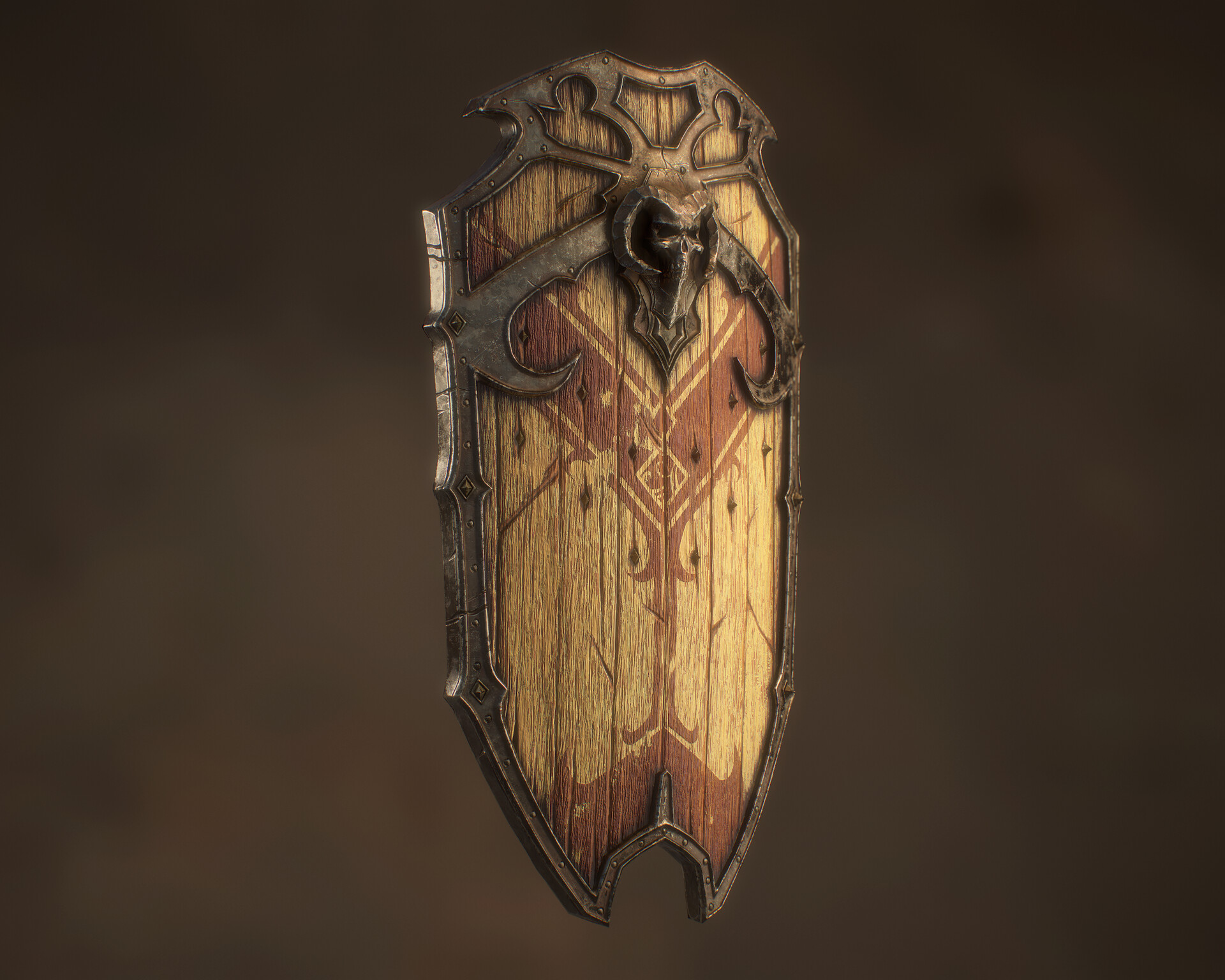ArtStation - Skull Shield