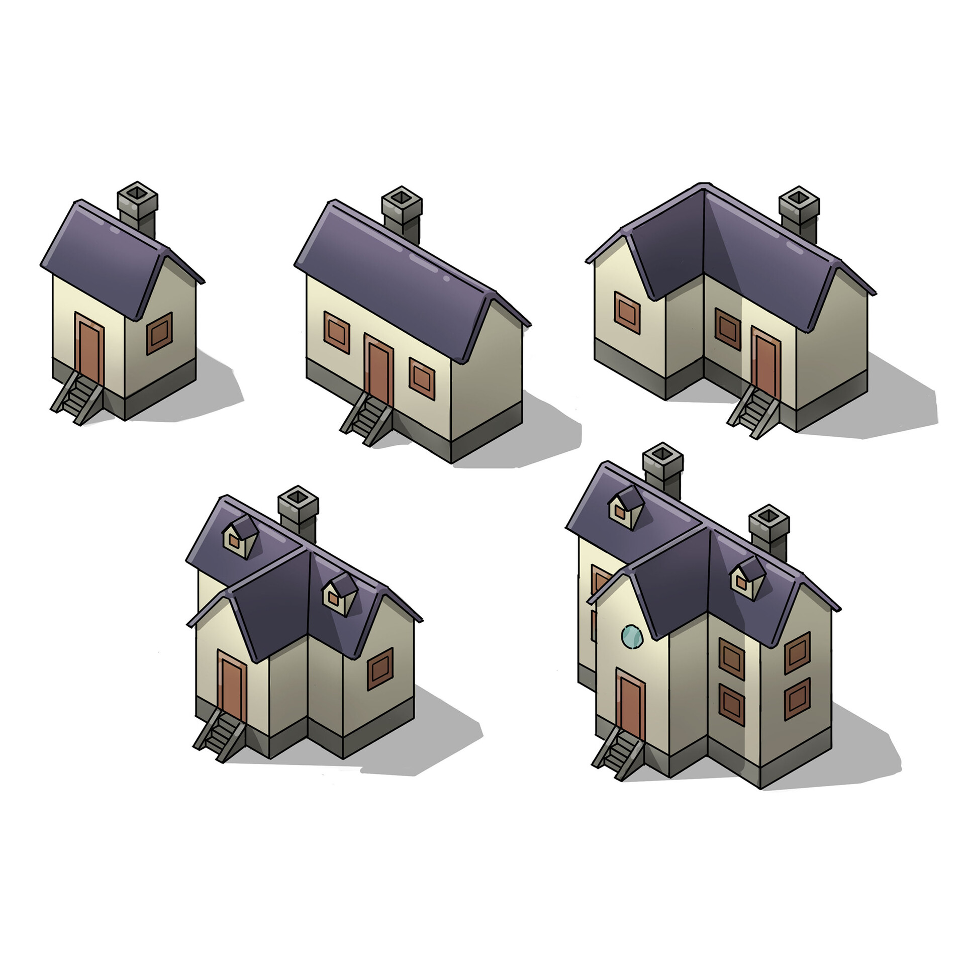 ArtStation - Isometric House