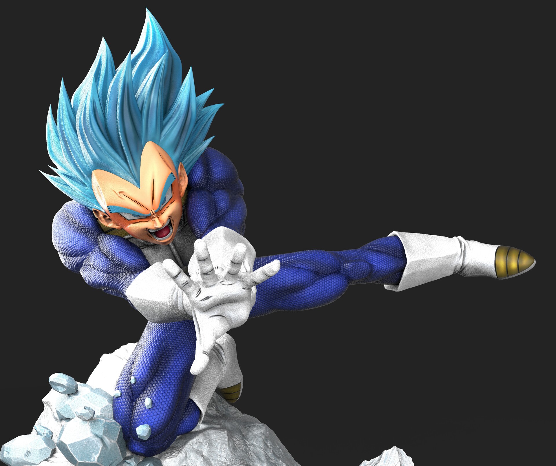 ArtStation - VEGETA - DRAGON BALL