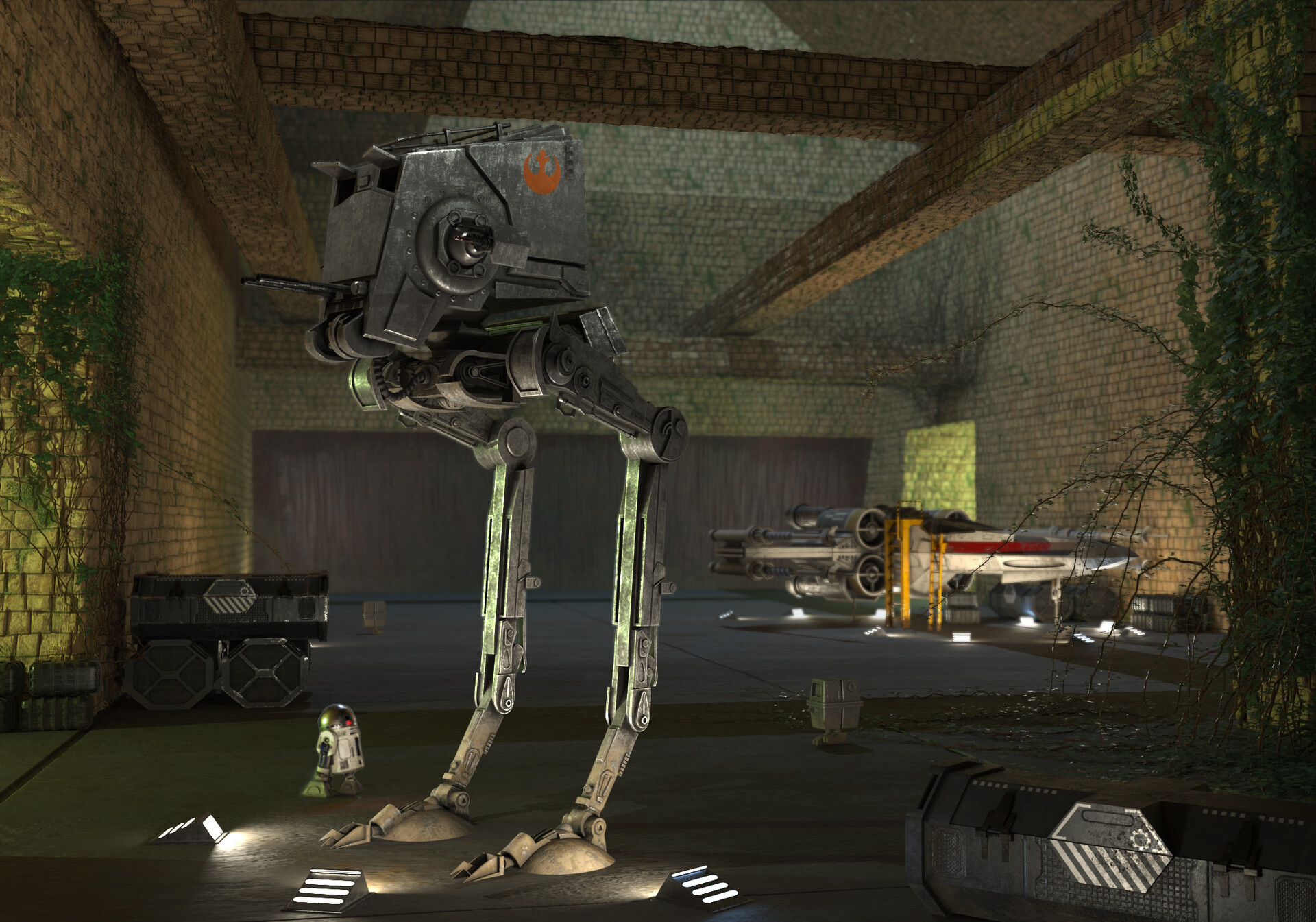 ArtStation - The Great Temple of Yavin-4